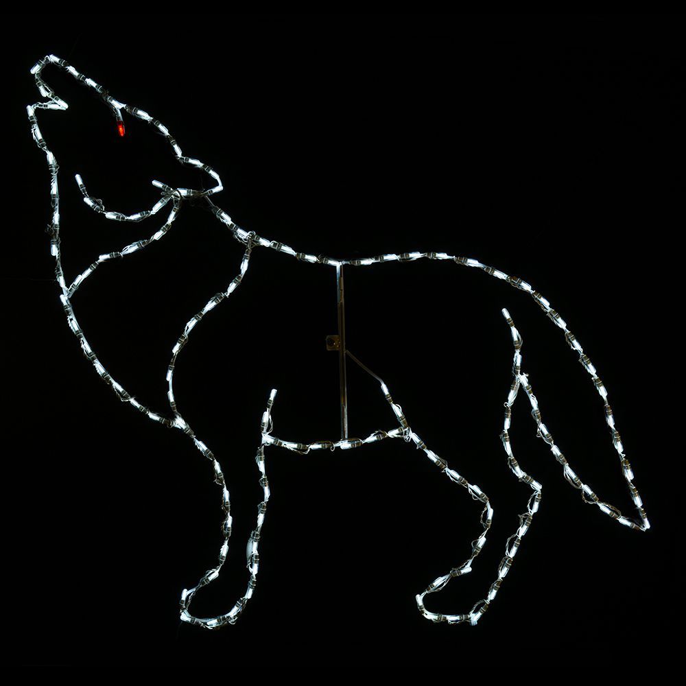 LED Howling Wolf – Holiday Lites Up