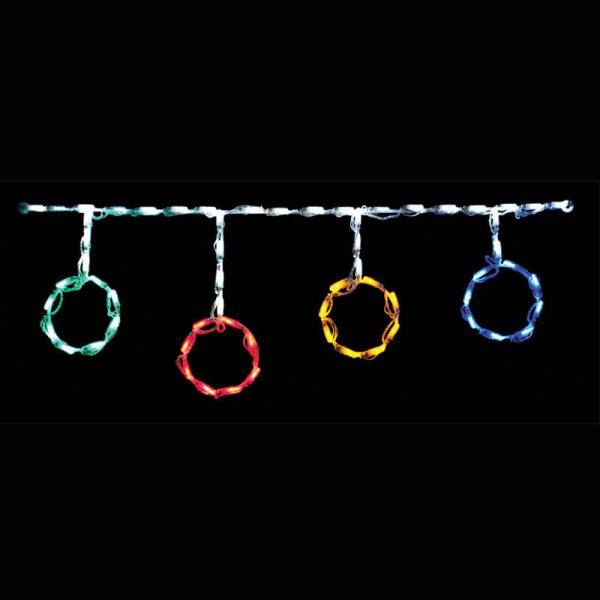 LED Ornament Rod Linkable | Roofline Christmas Lights