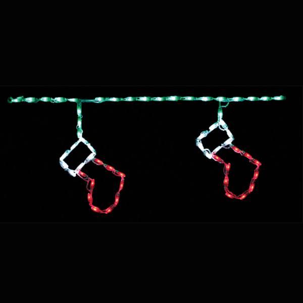 LED Stocking Linkable | Unique Roofline Christmas Lights – Holiday Lites Up