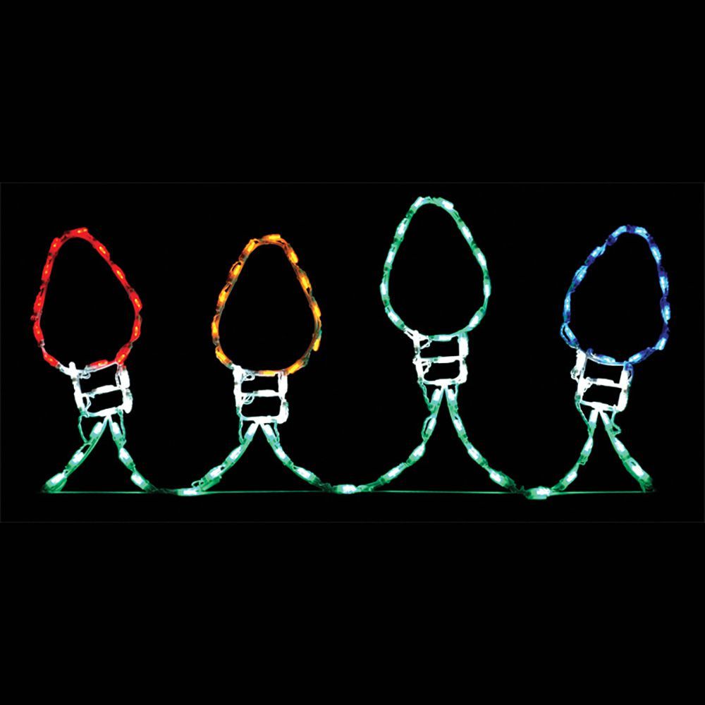 LED Bulb UpBrite | Large Christmas Light Bulb Display